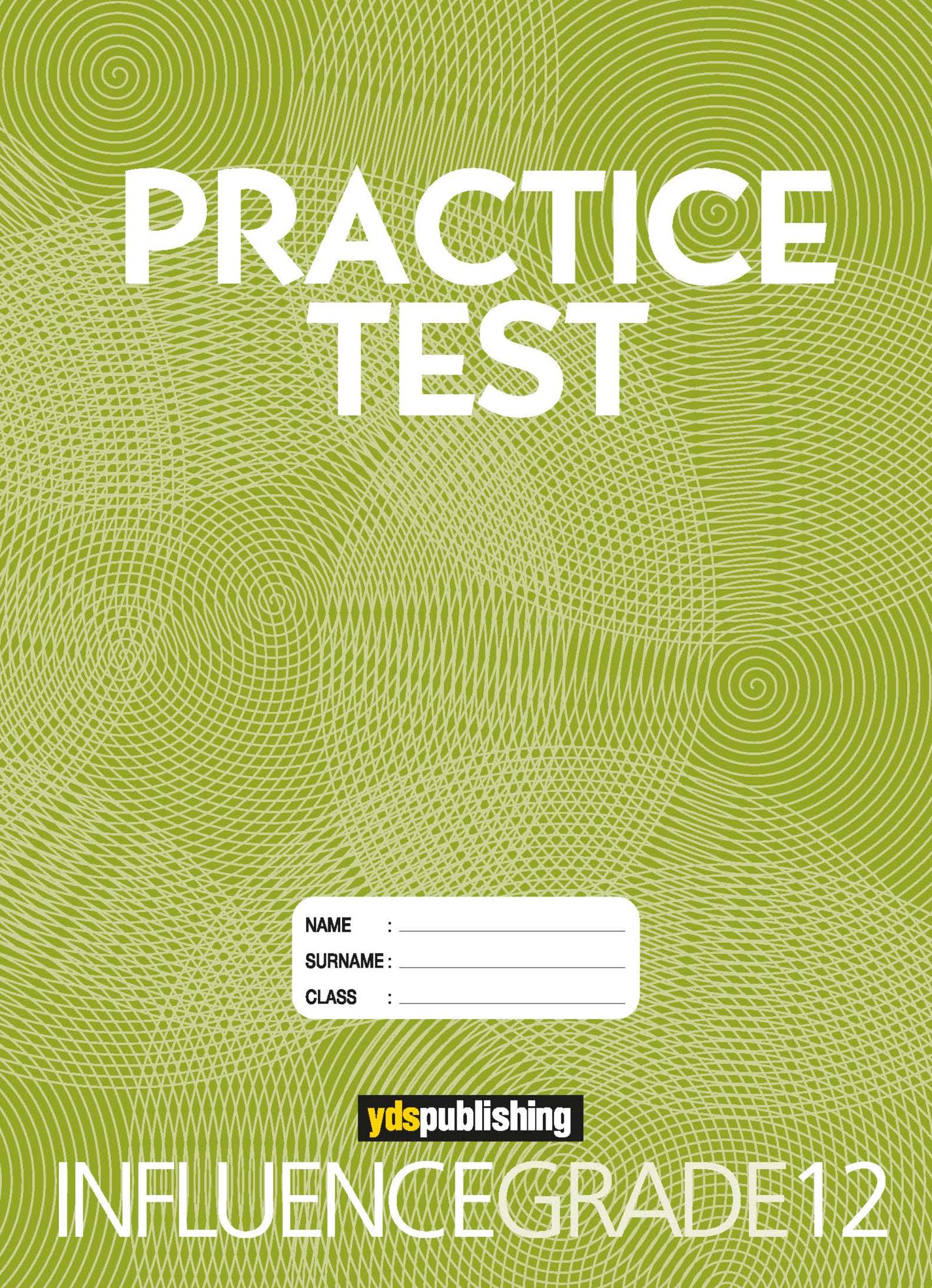 Influence 12 - Practice Test & PT Plus - YDS Publishing