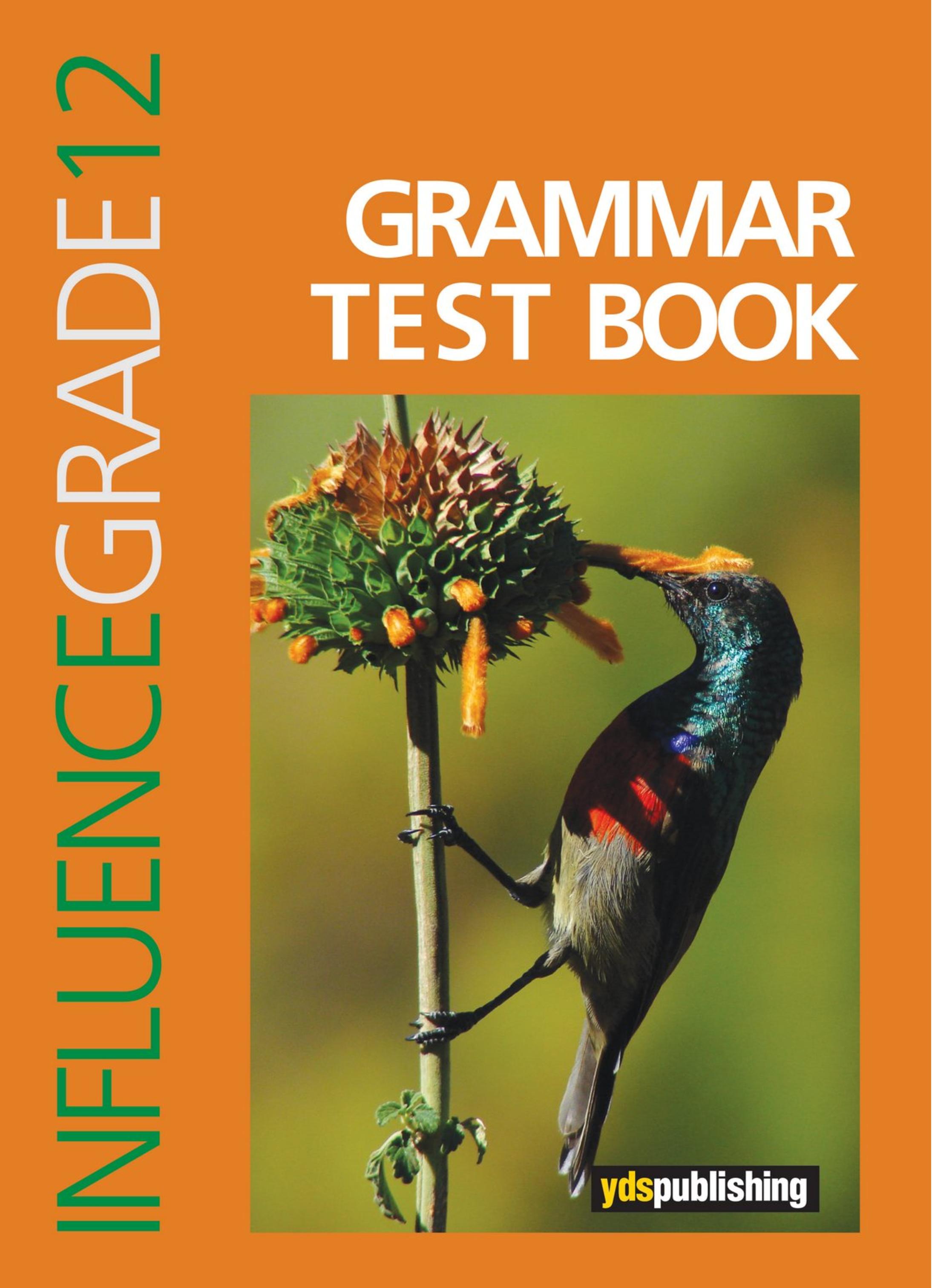 Influence 12 - Grammar Test Book - YDS Publishing